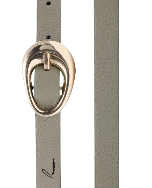 Buy Ivy - Pastel Olive Leather Belt| Rareism