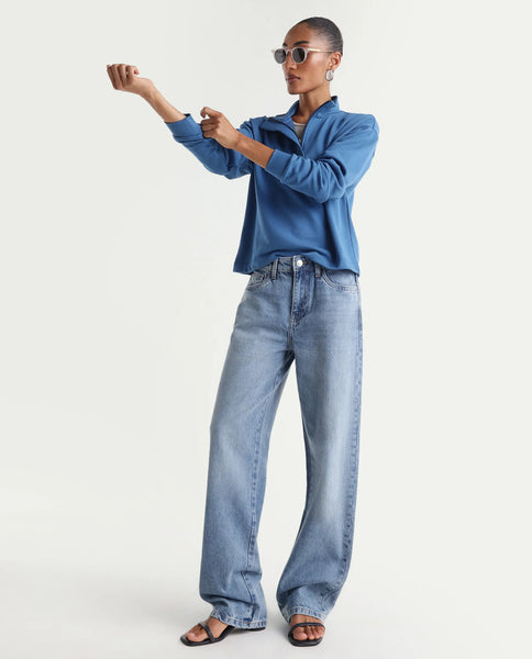Buy Regara - Light Blue Relaxed Regular Fit Denim| Rareism