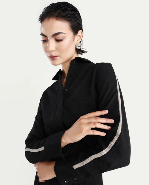 Buy Premium Rareism Satin Shirt Women Online | Rare Rabbit