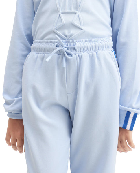 Rare Ones Kids Cadi-B Lilac Cotton Blend Drawstring Closure Straight F