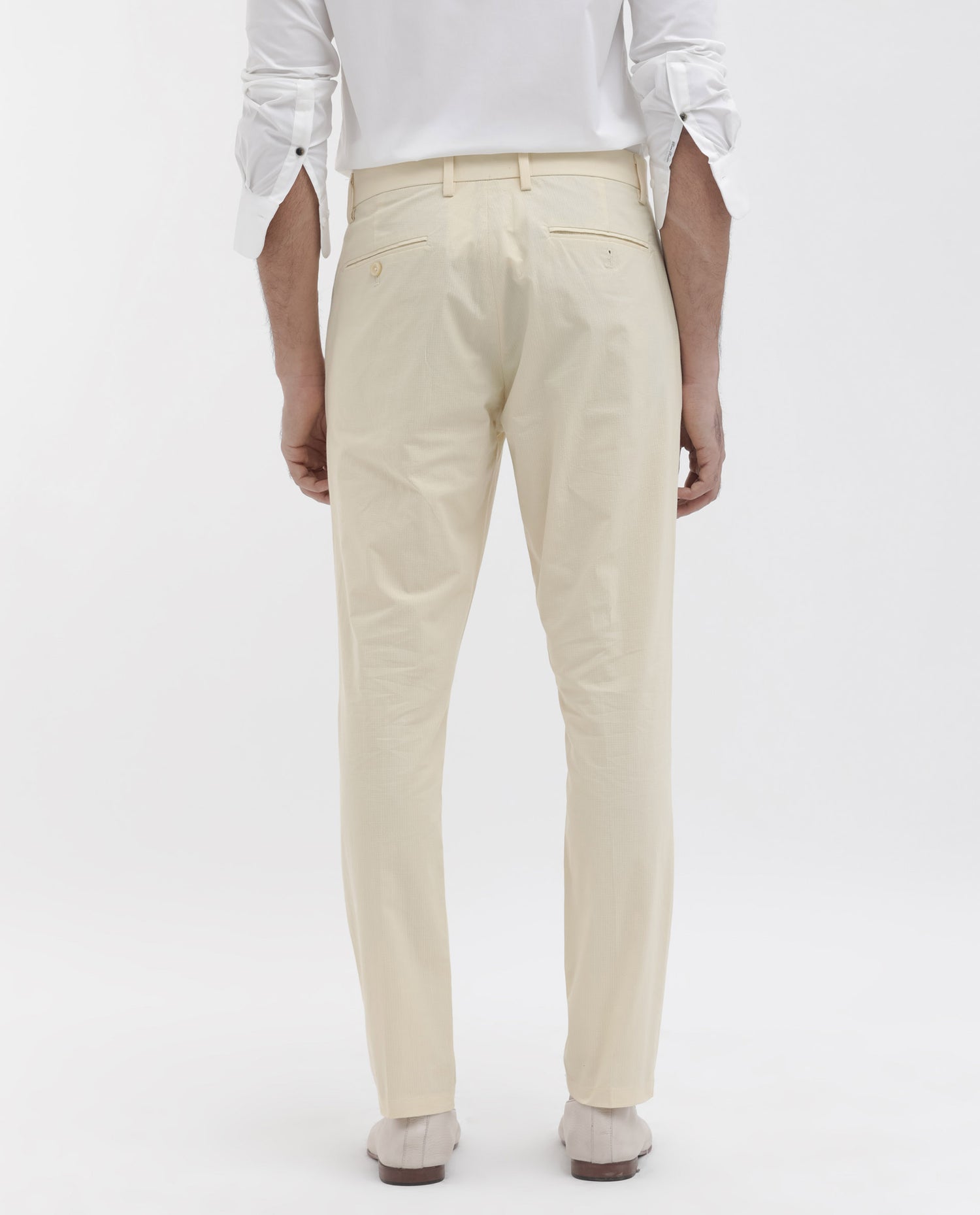 Rare Rabbit Mens Harlow Yellow Cotton Fabric Regular Fit Mid Rise Seer