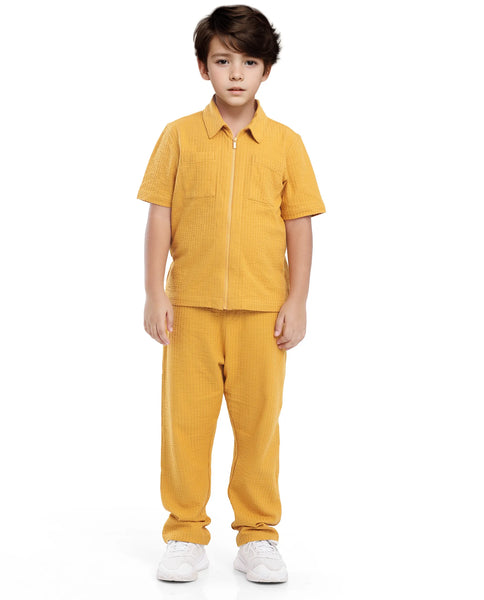 Buy Lomot - Mustard Cotton Solid Trackpant| Rare Ones