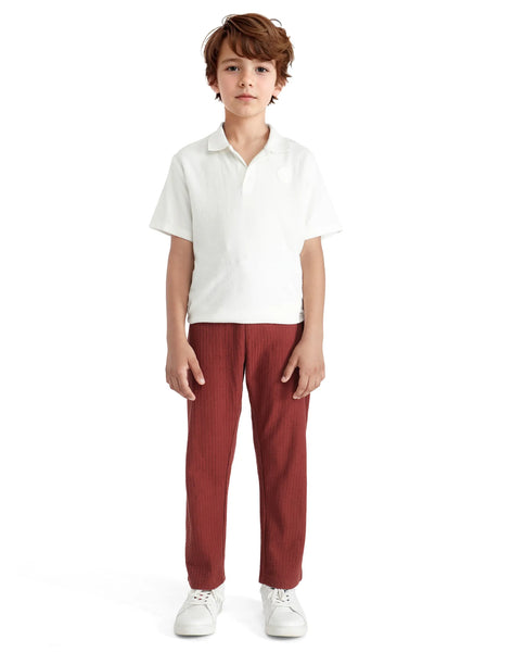 Buy Lomot - Rust Solid Drawstring Trackpant| Rare Ones