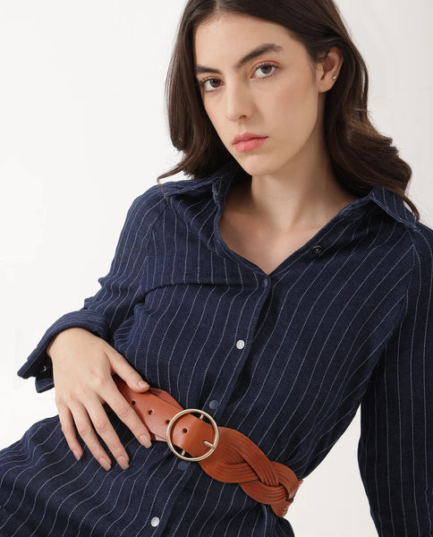 Buy Sterling - Tan Leather Belt| Rareism